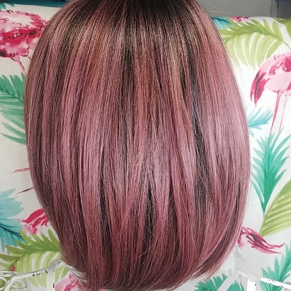 Model Model | Accessories | Rose Pink Wig | Poshmark